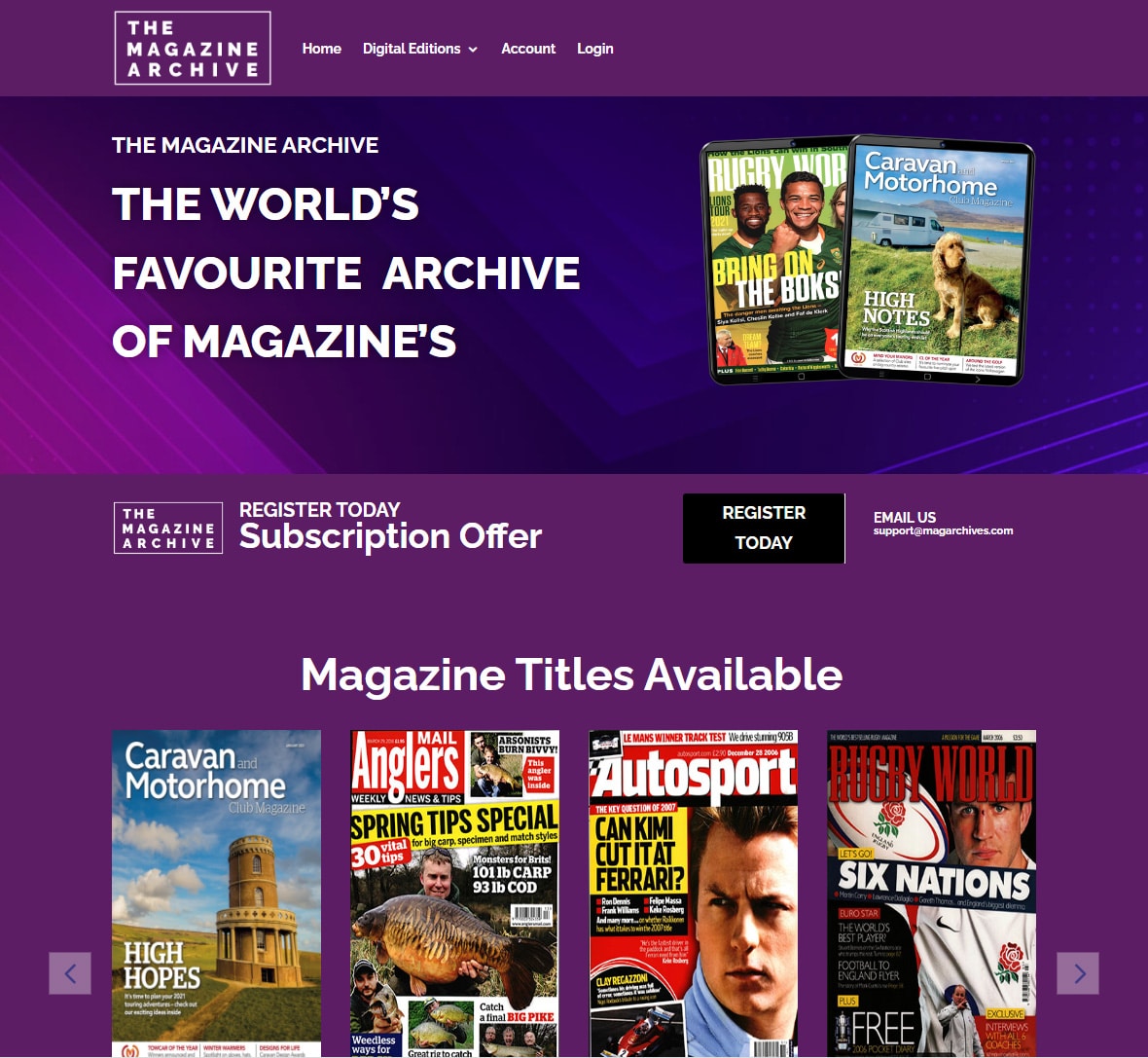 Launching of New Website - The Magazine Archive