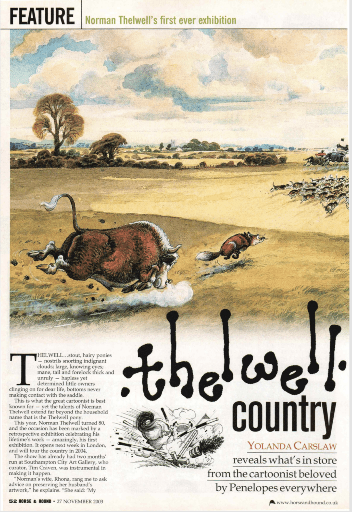 THELWELL COUNTRY - The Magazine Archive