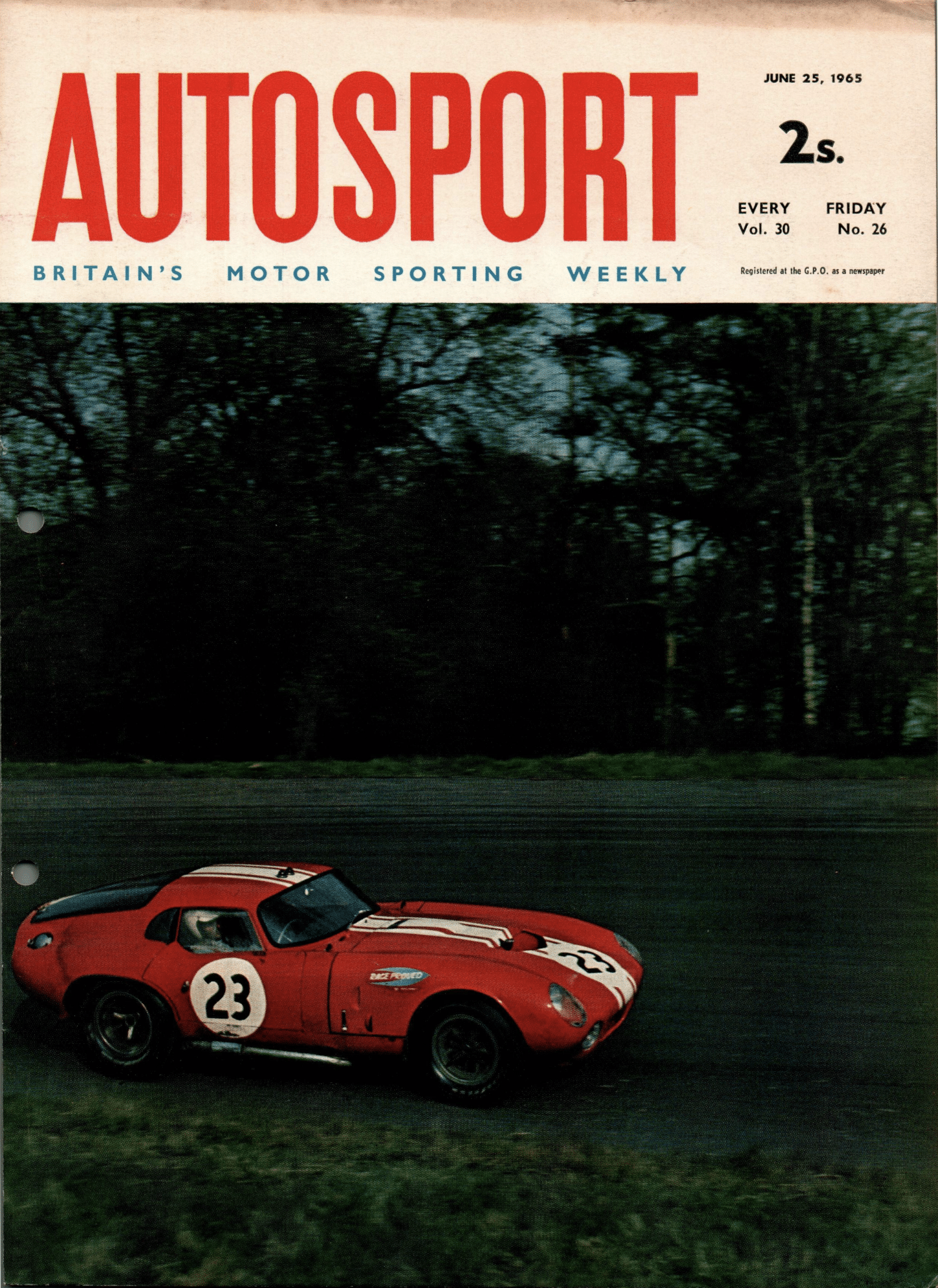 COLOUR COMES TO AUTOSPORT - The Magazine Archive