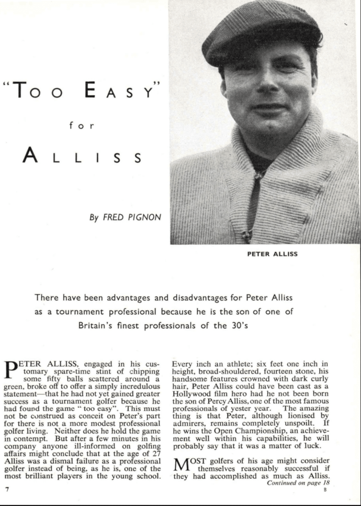ALLISS IN WONDERLAND - The Magazine Archive