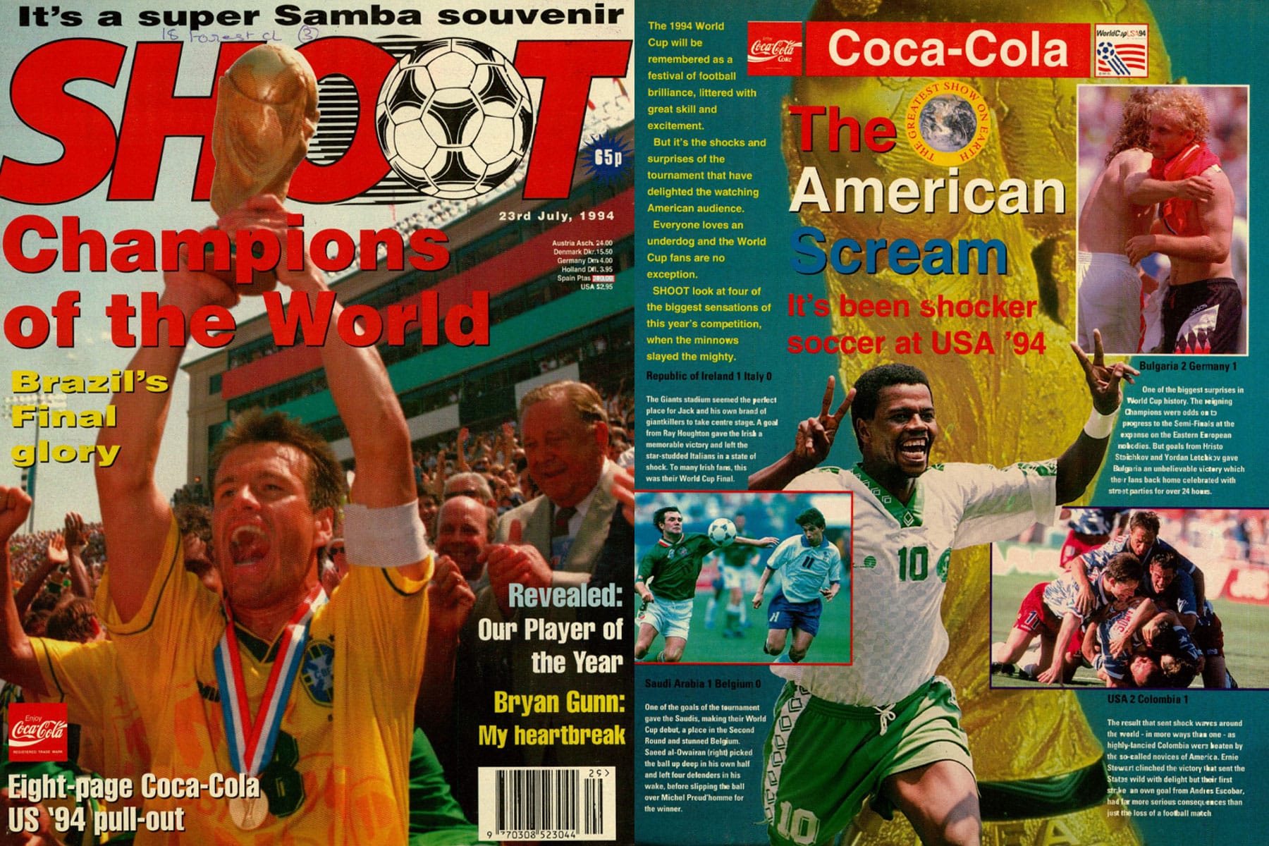 Shoot Magazine USA World Cup 1994 Special Edition | Football History